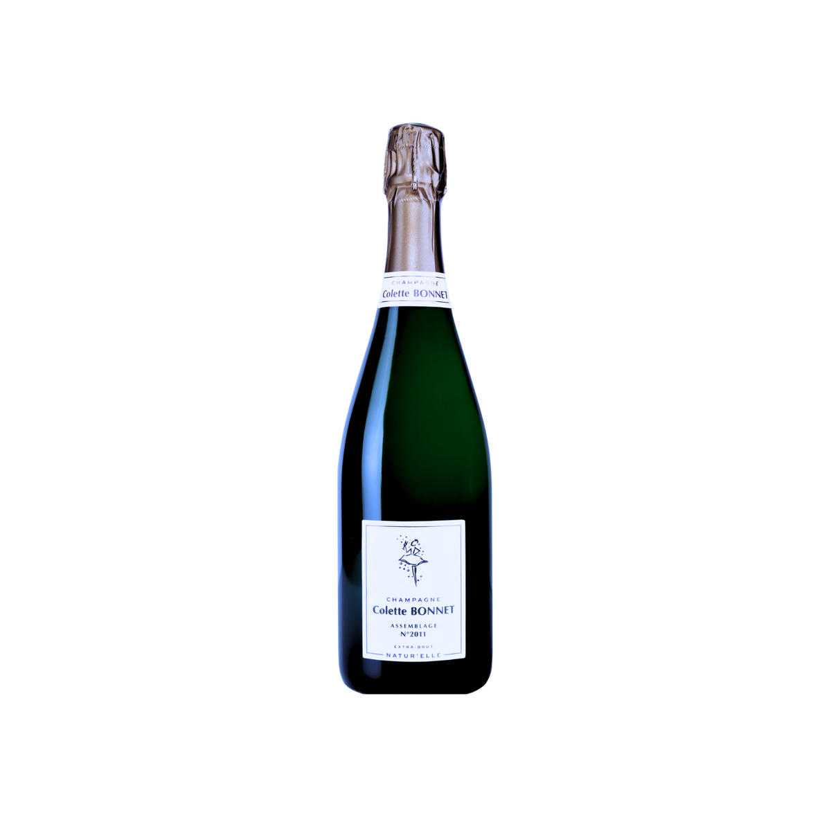 CHAMPAGNE COLETTE BONNET N°2011 EXTRA BRUT "NATUR-ELLE" - 0,75 L – Perlage